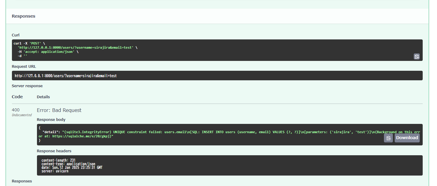FastAPIとSQLAlchemyを使ったCRUD操作｜初心者向け詳細解説 | 白々さじきのテックブログ